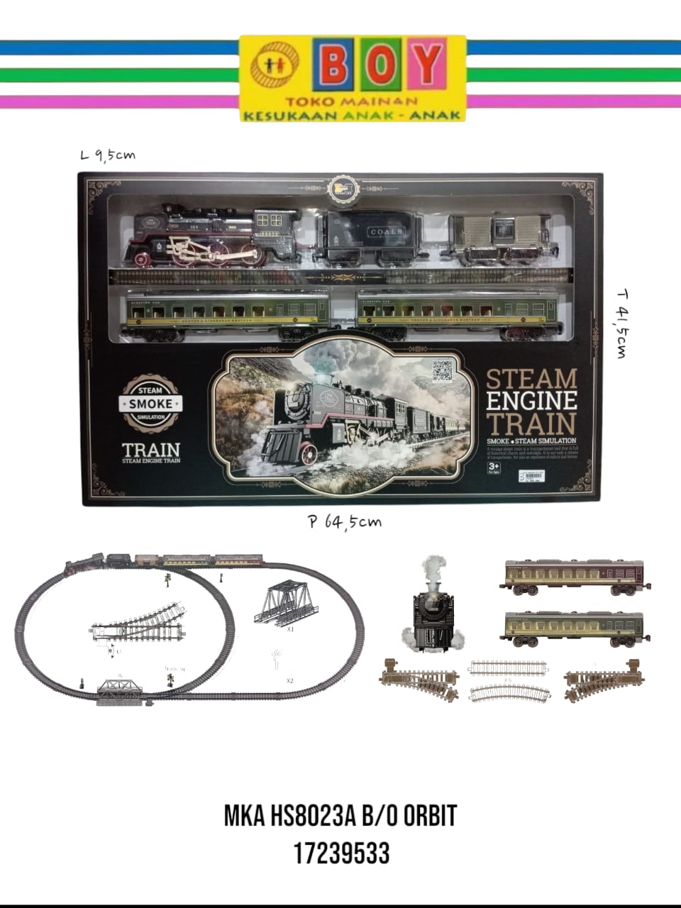 MKA HS8023A B/O ORBIT